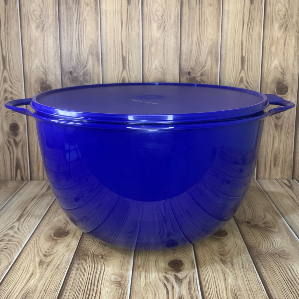 Tigela Tupperware 14 Litros Azul Escuro Original Nova Jumbo Criativa ...
