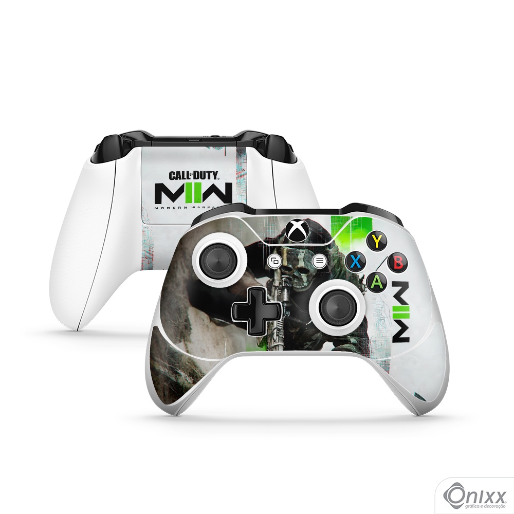 Skin XBOX JOYSTICKS One Adesiva Call Of Duty Modern Warfare II - Ghost ...