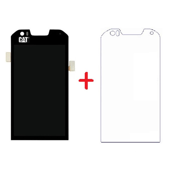 Display original Lcd Com Tela De Vidro Com Touch Screen + Pelicula De Vidro Temperado ...