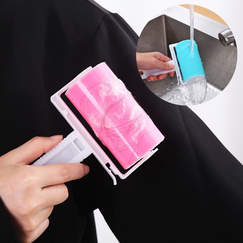 Tira Pelos Roupas Lavavel Rolo Emborrachado Reutilizavel Multiuso Casa ...