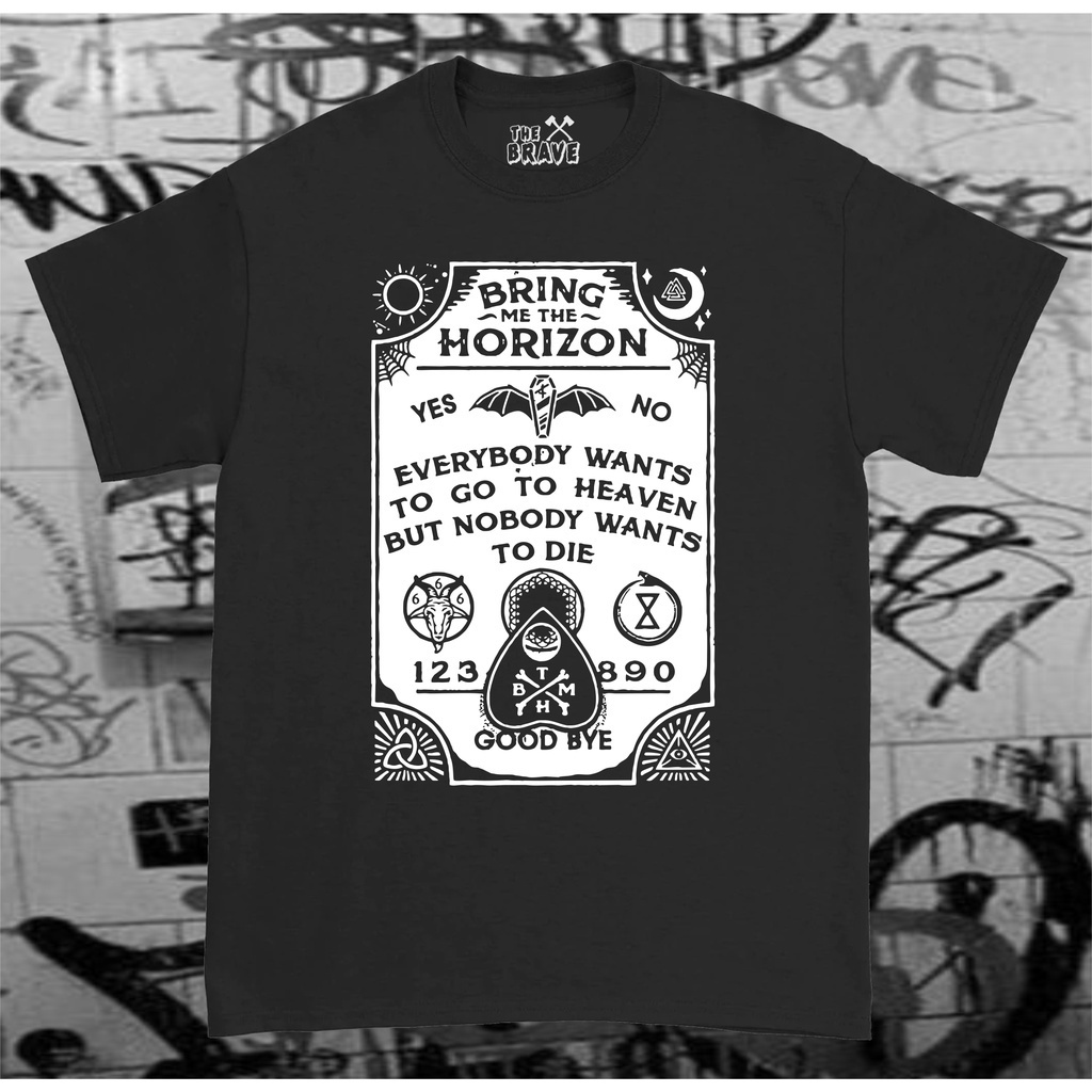 Camiseta Bmth Bring Me The Horizon Ouija Cado Shopee Brasil