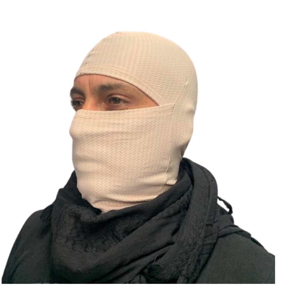 Balaclava SMILE Proteção UV Tan/Bege | Shopee Brasil