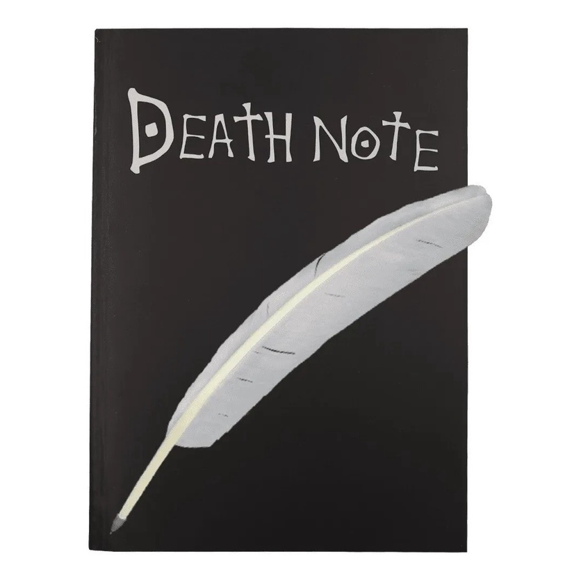 Caderno Death Note L Kira Ryuk Livro Morte + Caneta Pena | Shopee Brasil