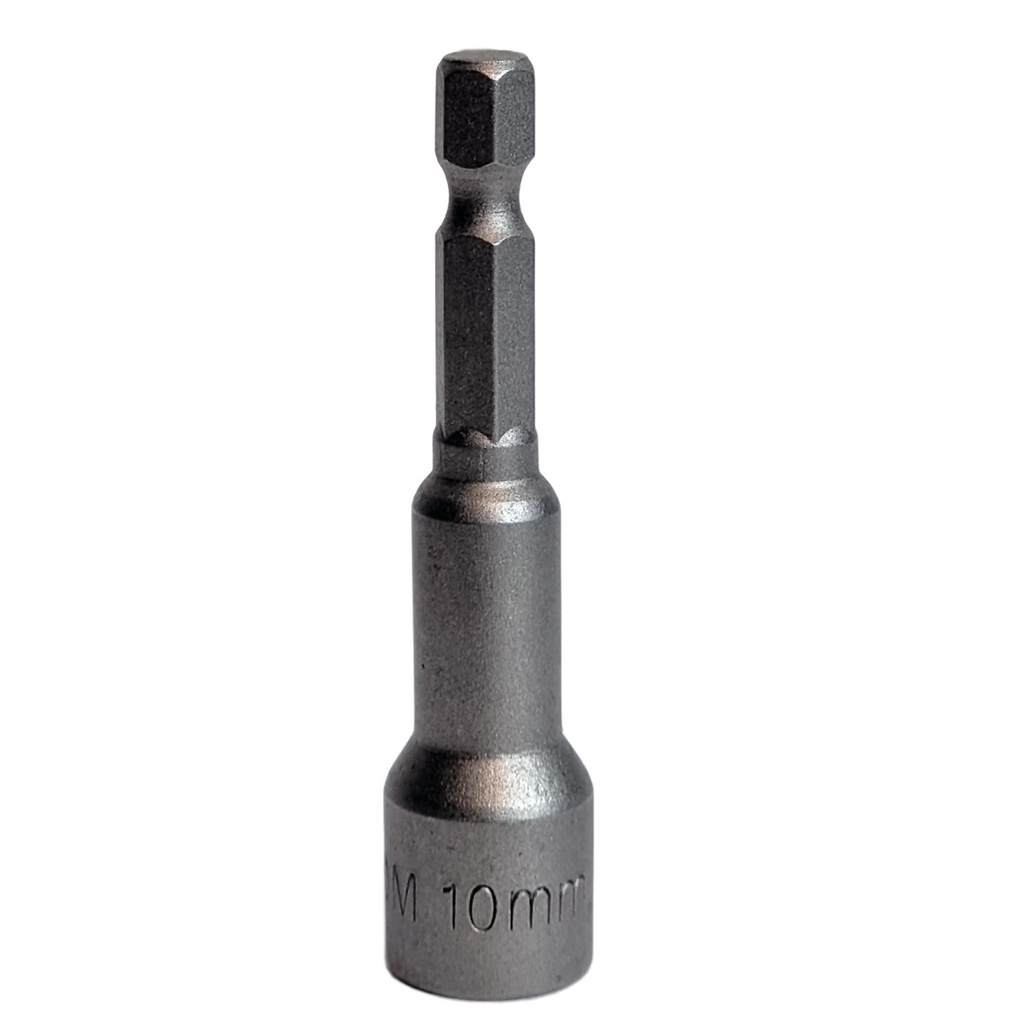 Soquete Magnético 10mm Sextavado M10 65mm Cr-V Profissional | Shopee Brasil