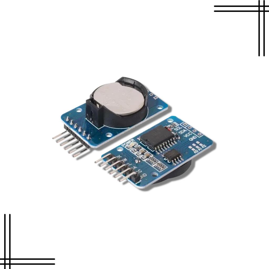 Placa Rtc Real Time Clock Ds3231 Relógio Bateria P Arduino Shopee 9198