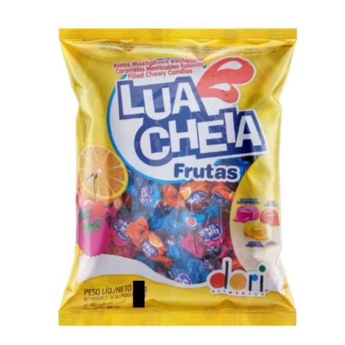Bala Lua Cheia Frutas 400g - Dori | Shopee Brasil