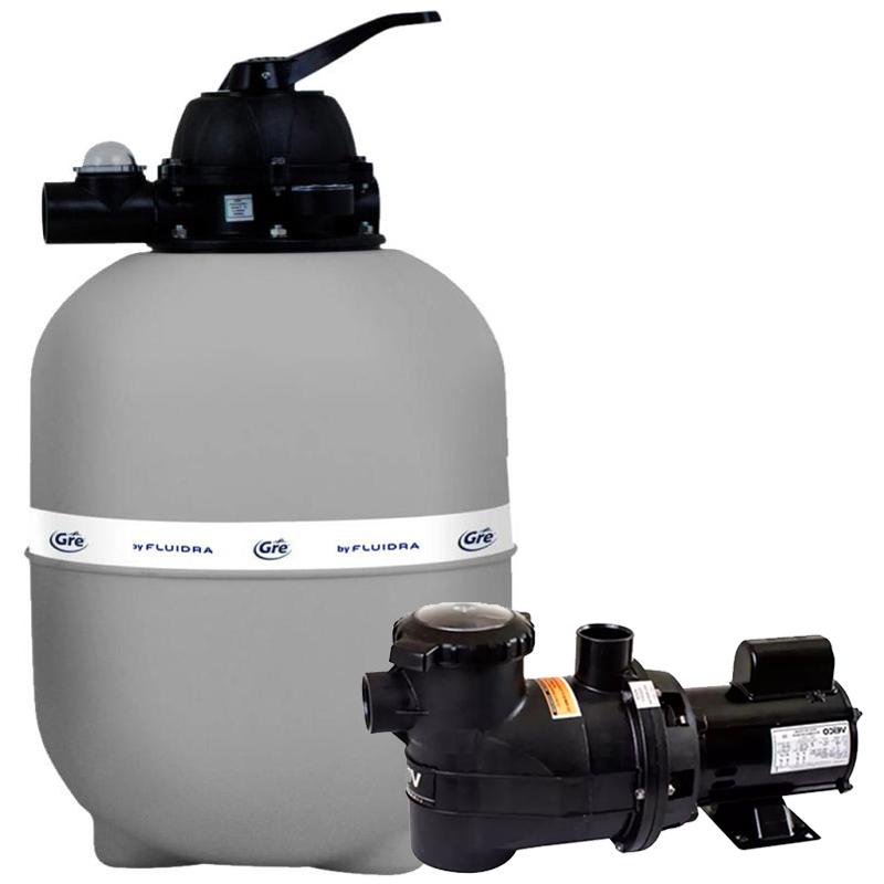 Filtro Piscina 144.000 Litros Gre 800 C/ Bomba 2cv Fluidra | Shopee Brasil