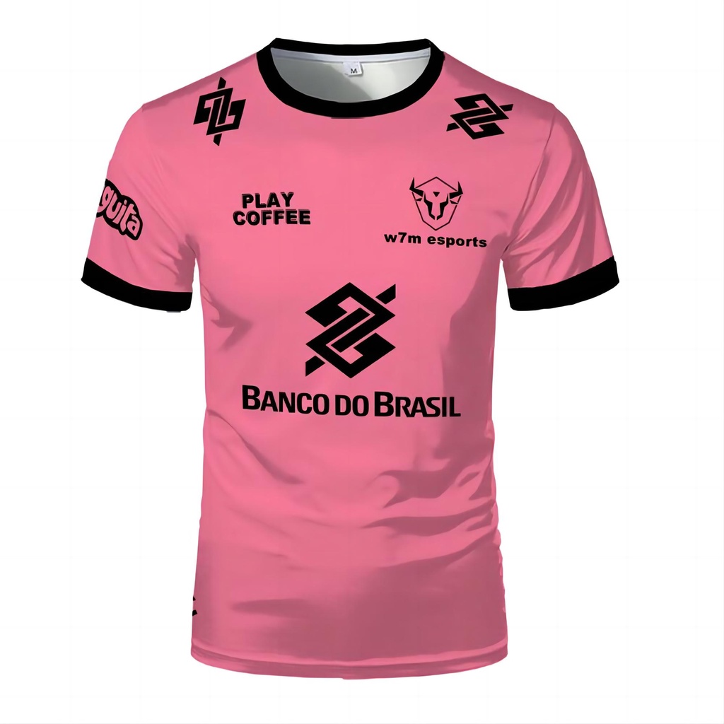 W7m Esporta Jersey Rosa Brasileira HerdsZ Kheyze Julio Volpz Jv92 Nome ...