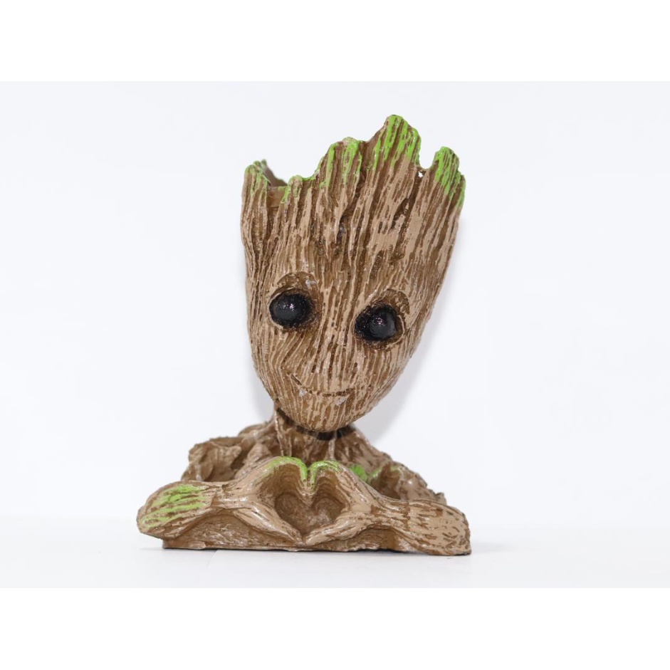 Boneco Baby Groot Colecionável em Resina - 12cm | Shopee Brasil