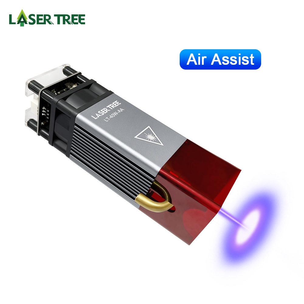 Laser TREE 40W (5W) Cabeça A Acessório De Ar Módulo De Foco Fixo 450nm ...