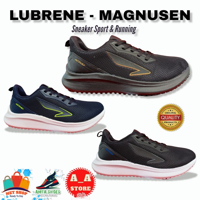 Lubrene Magnusen Tênis De Corrida Masculino Estilo | Shopee Brasil