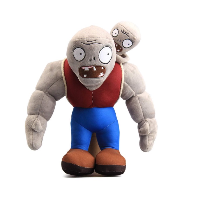 Boneco Pelucia Zumbi Plants Zombie 32 Cm | Shopee Brasil