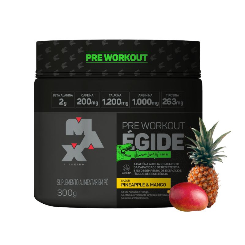 Egide Pre-workout 300g Max Titanium | Shopee Brasil