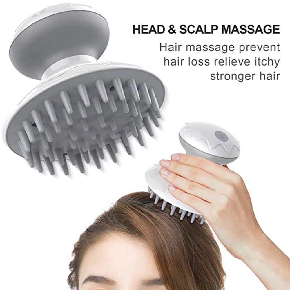 Massageador Elétrico Para Cabeça Anti Estático Massagem Couro Cabeludo
