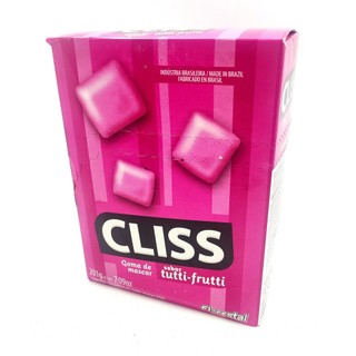Chicle Chielete Cartela Cliss Tutti Frutti 12 Cartelas Caixa | Shopee ...