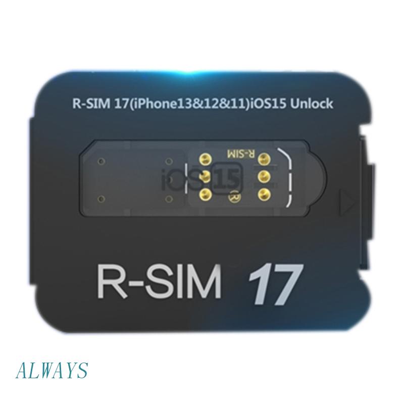 ALW RSIM-17 Unlock Card New R-SIM17 Program Version Unlocking Cards R ...