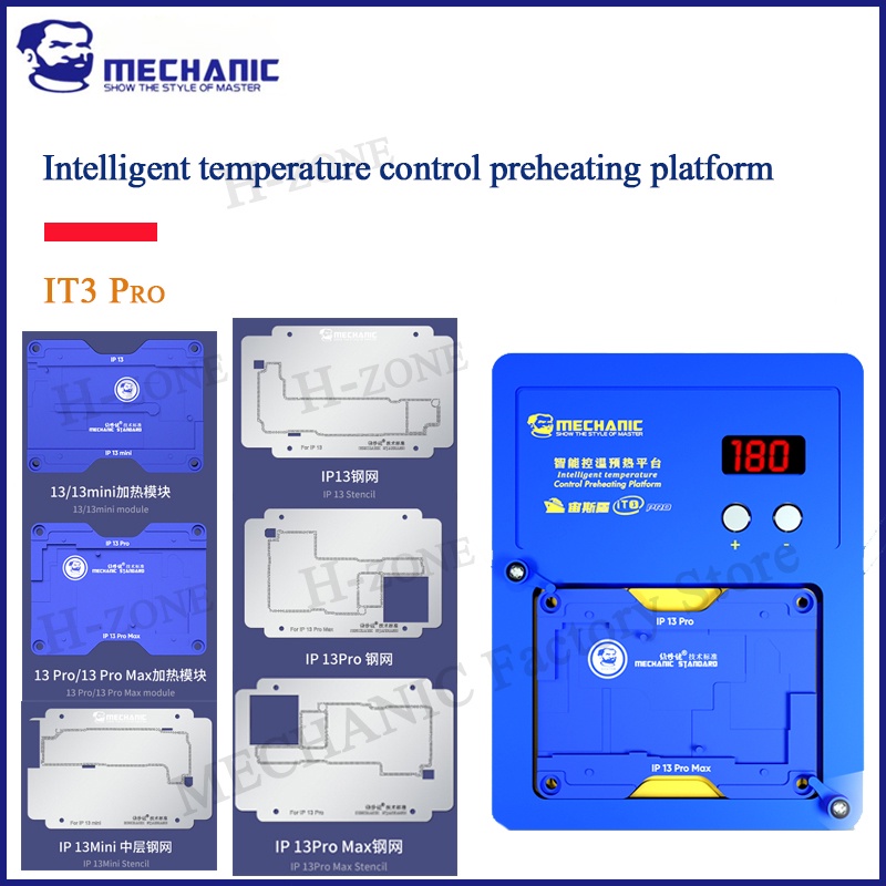 MECHANIC iT3 PRO Plataforma Pré-Aquecedora Inteligente Para iPhone X-13 ...