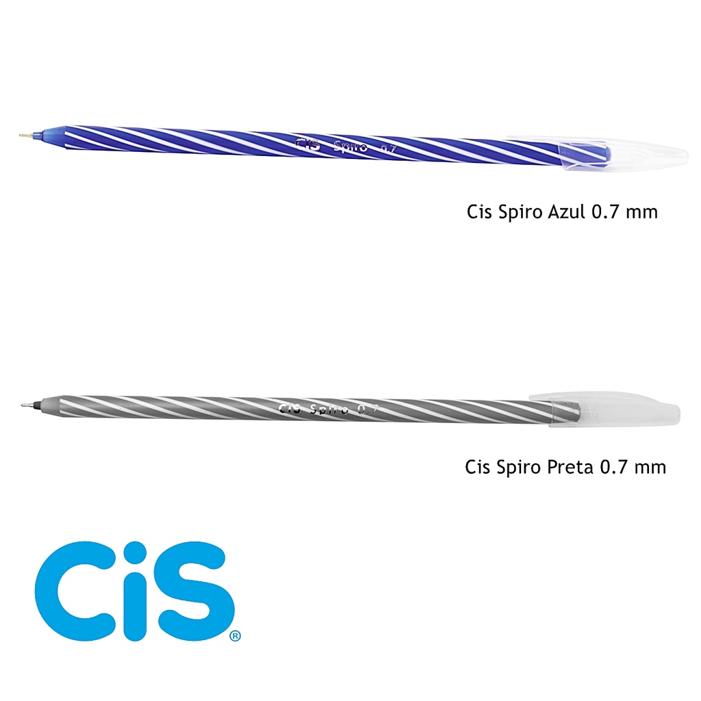 Caneta Cis Spiro 0.7mm | Shopee Brasil