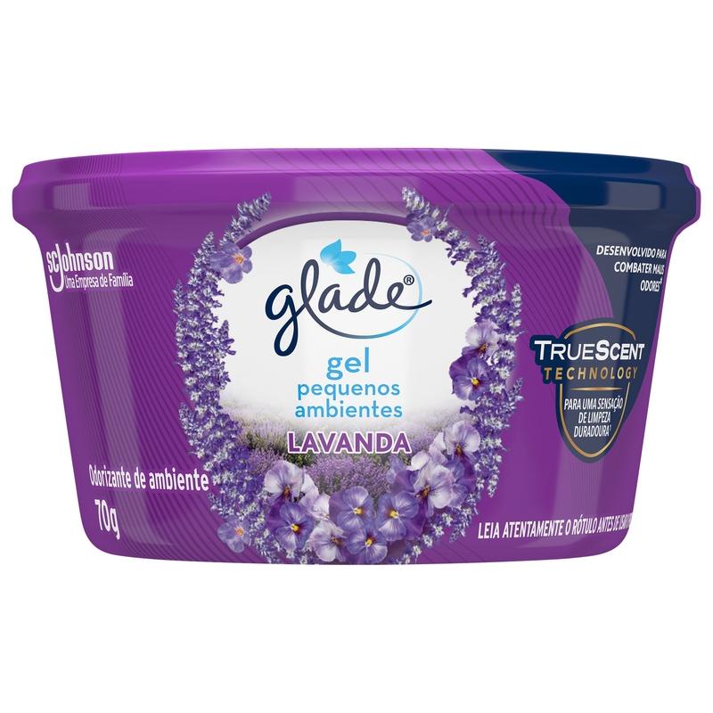 Odorizador de Ambiente em Gel Glade Lavanda 70g | Shopee Brasil
