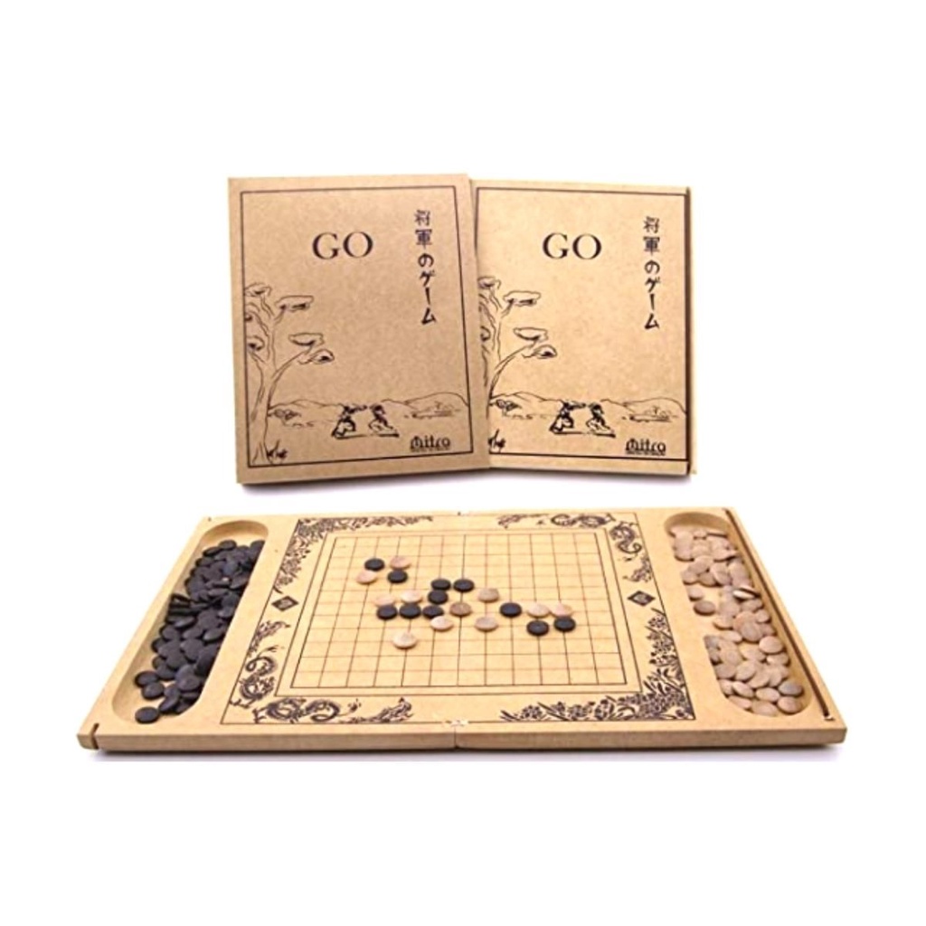 Jogo de Tabuleiro Go Brinquedo Educativo Madeira e MDF - Mitra - 6 anos | Shopee Brasil