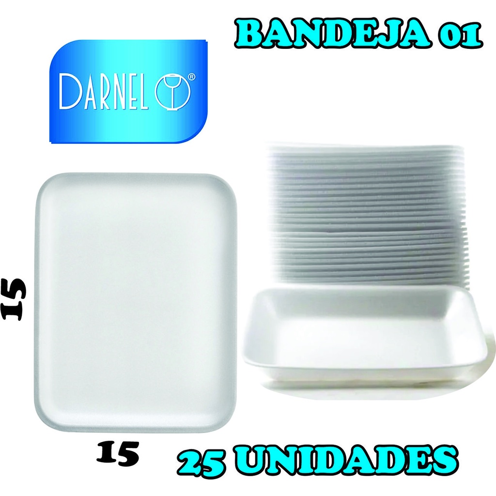 BANDEJA DARNEL 01 C/25UN | Shopee Brasil