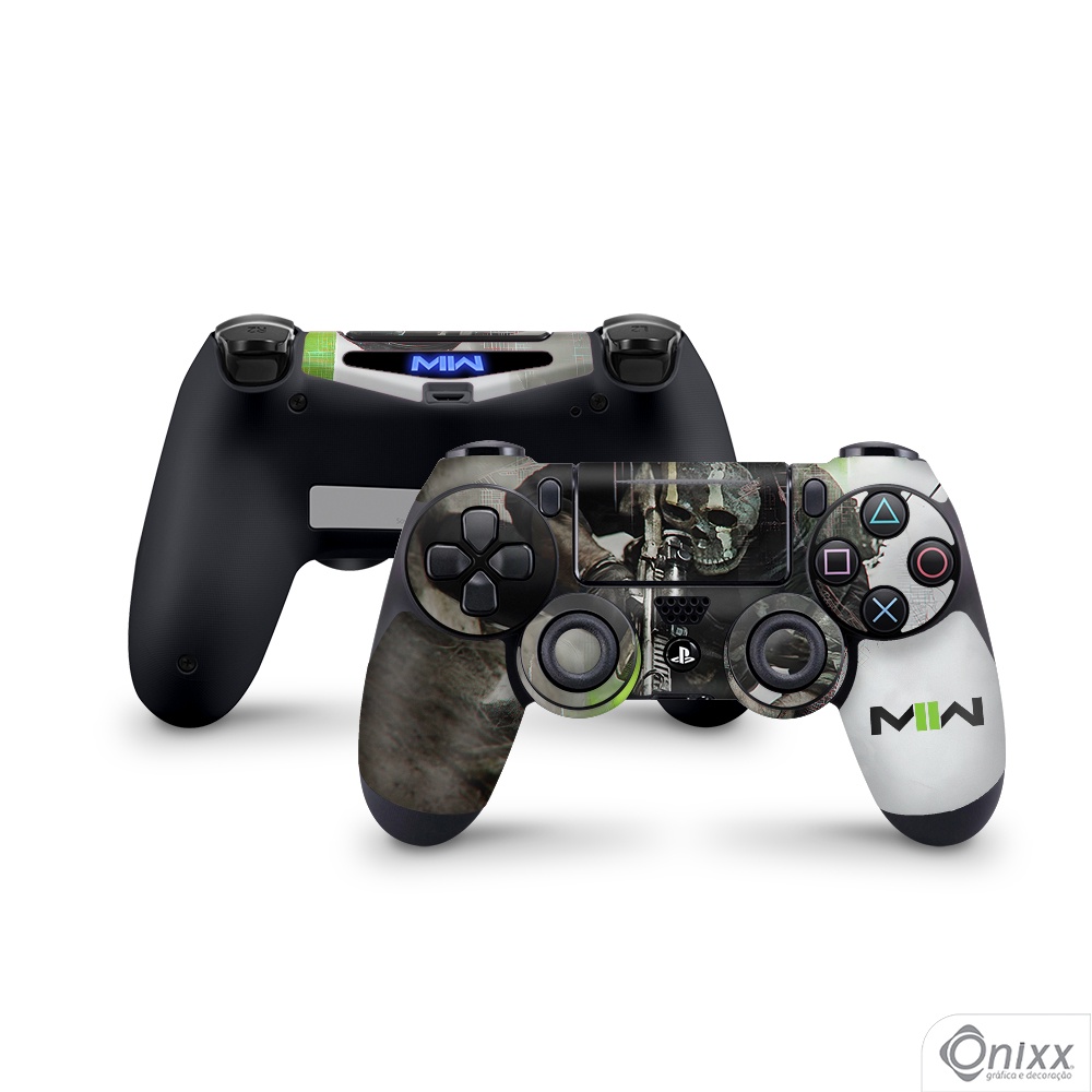 Skin PS4 JOYSTICKS Adesiva Call Of Duty Modern Warfare II - Ghost II ...