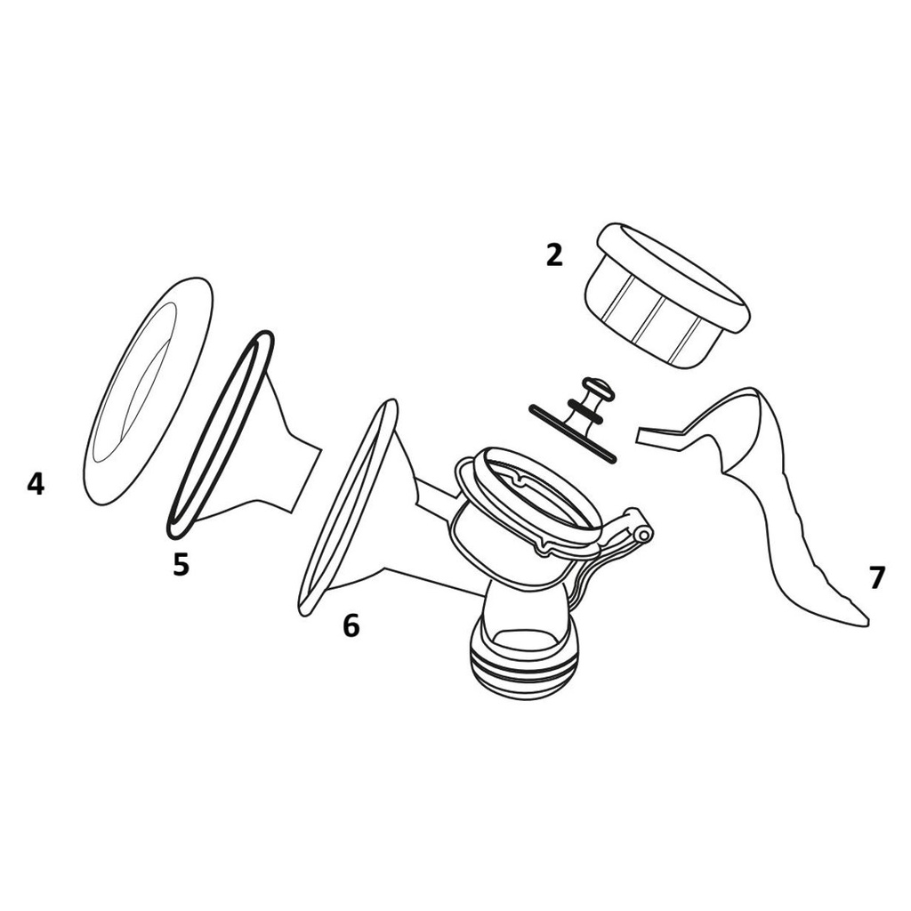 Concha Bomba Tira-leite Materno Manual Confort G-tech | Shopee Brasil