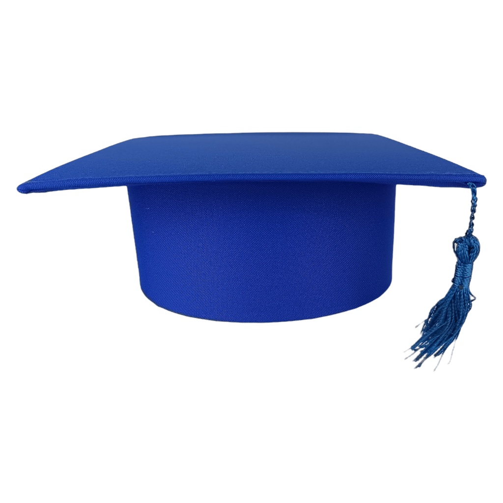 Capelo Para Formatura Adulto Azul Royal | Shopee Brasil