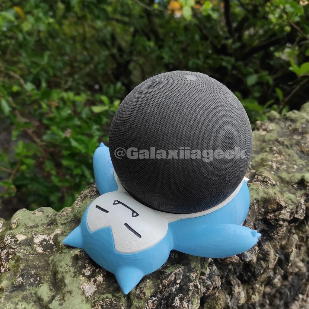 Suporte Alexa Echo Dot 4 Snorlax Pokemon - Escorrega o Preço