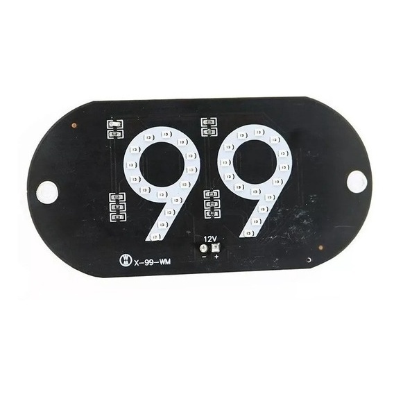 Placa 99 Prremium Luminosa USB 2 Ventosas 12v | Shopee Brasil