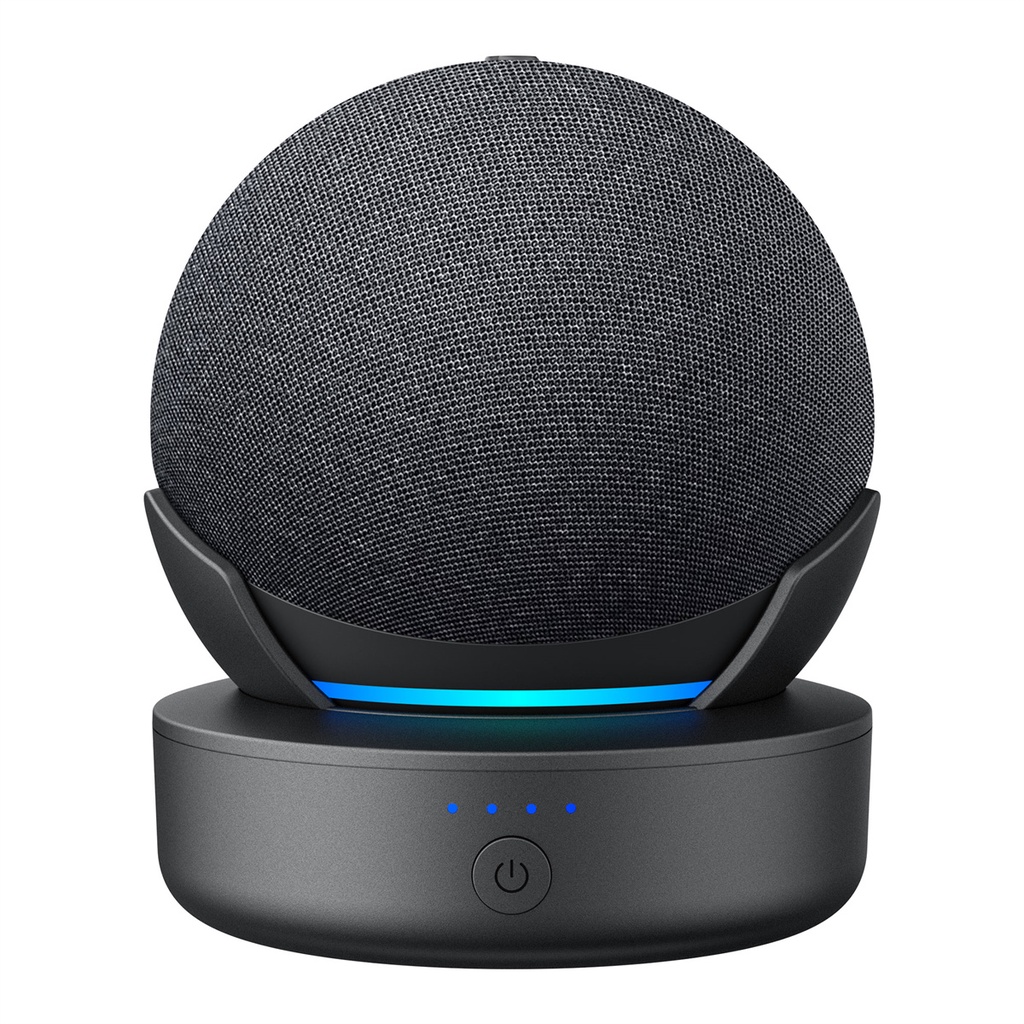 Base De Bateria Portátil De 10000mAh Para Alexa Echo Dot 4a E 5a ...