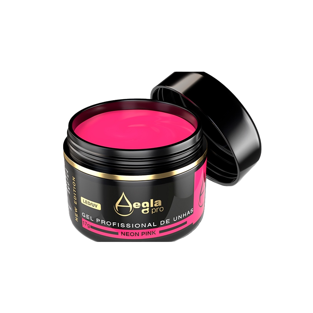 Gel Neon Pink- Aegla Pro 15g - AG0026 | Shopee Brasil