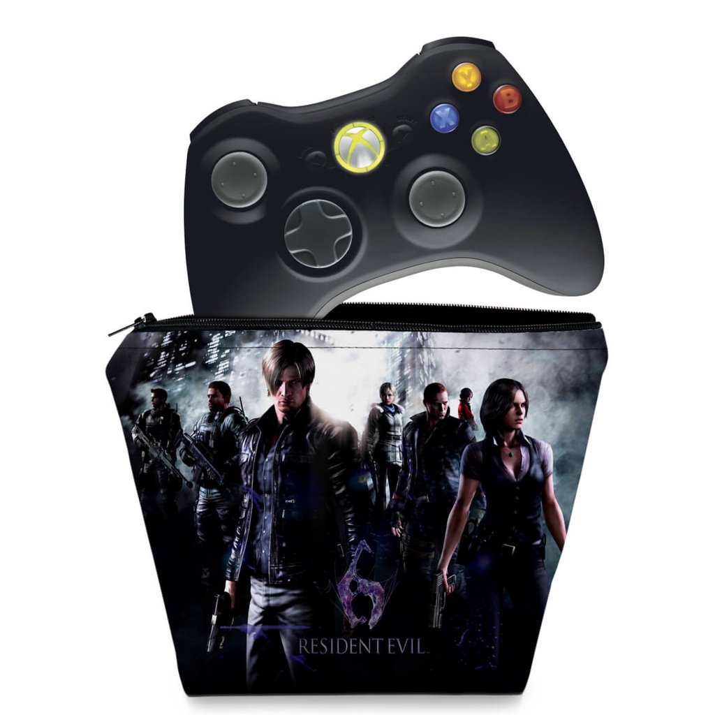 Capa Xbox 360 Controle Case - Resident Evil 6 | Shopee Brasil