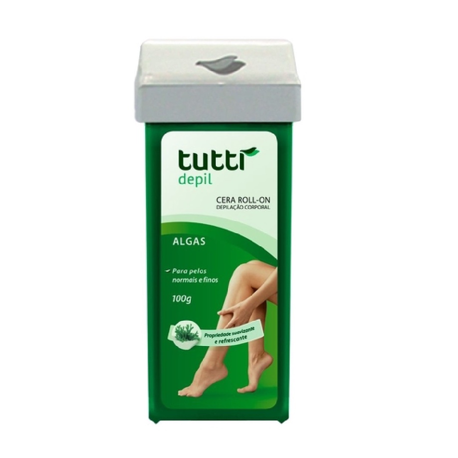 Tutti Cera Depilatória Roll On Algas 100g - 1 Unidade | Shopee Brasil