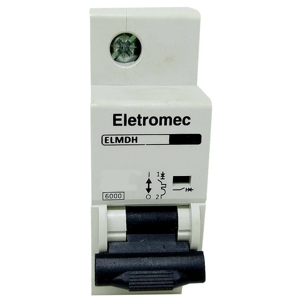 Disjuntor Mini Unipolar 100A Curva C 6Ka 230/400V Eletromec | Shopee Brasil