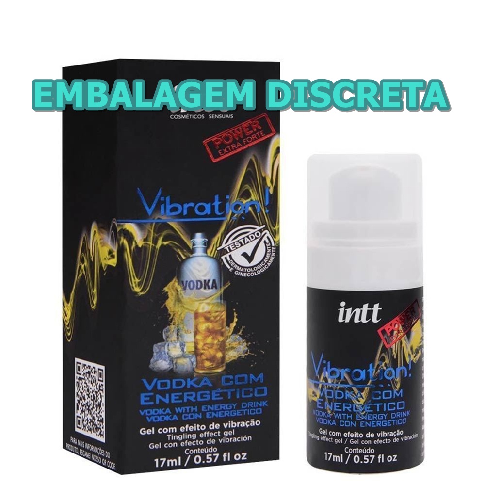 Vibration Power Extra Forte Vodka Com Energético 17Ml Intt | Shopee Brasil