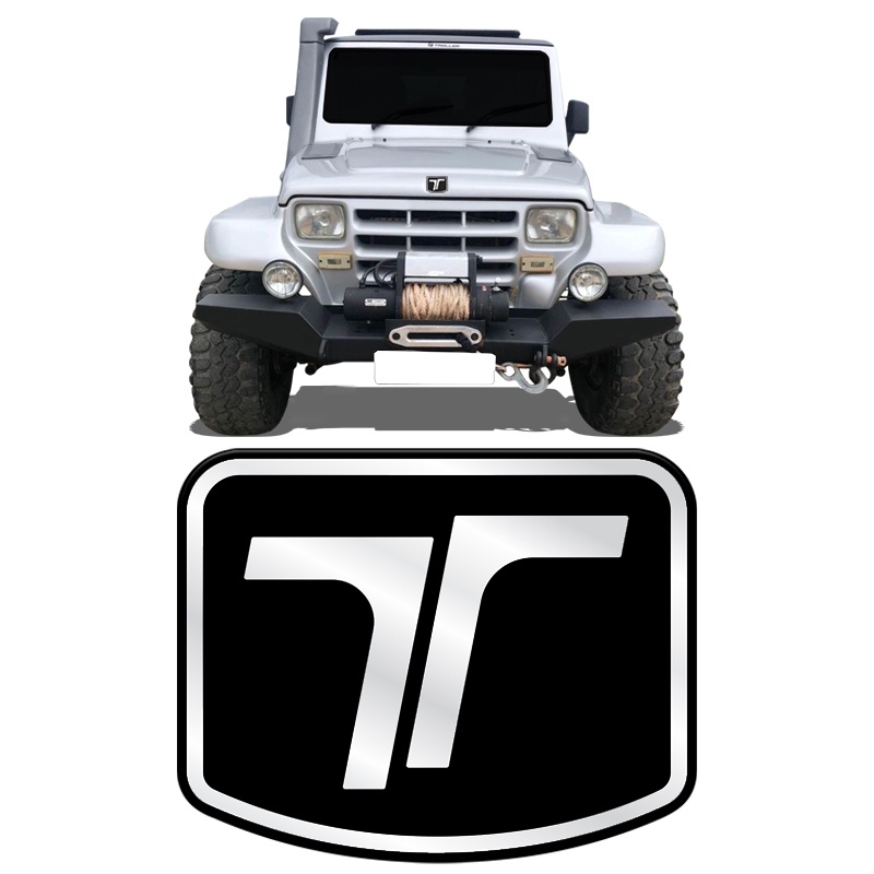 Adesivo Logo Troller 2001/2008 Emblema Dianteiro Resinado | Shopee Brasil