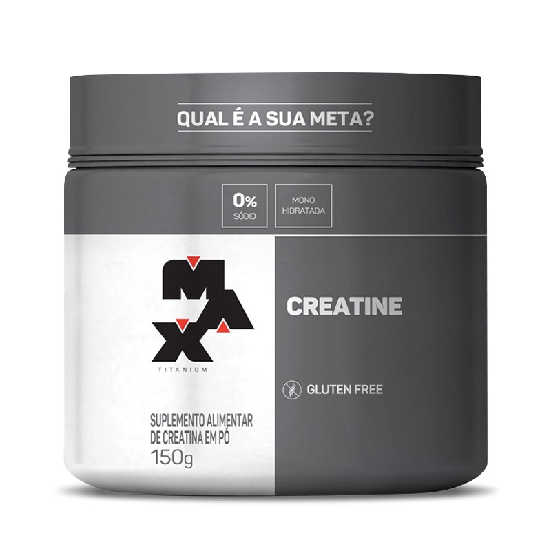 Creatine Max Titanium 150g - Mais Força | Shopee Brasil