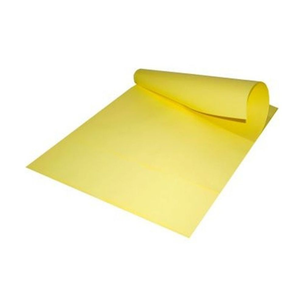 Folha de Cartolina Amarela 50cm X 66cm | Shopee Brasil