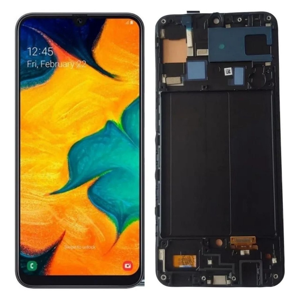 Tela Display Touch Frontal A30 A305 A50 Oled com aro | Shopee Brasil