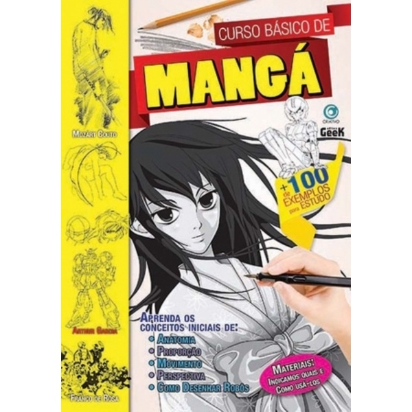 Curso Básico de Mangá - Vol. 2 | Shopee Brasil