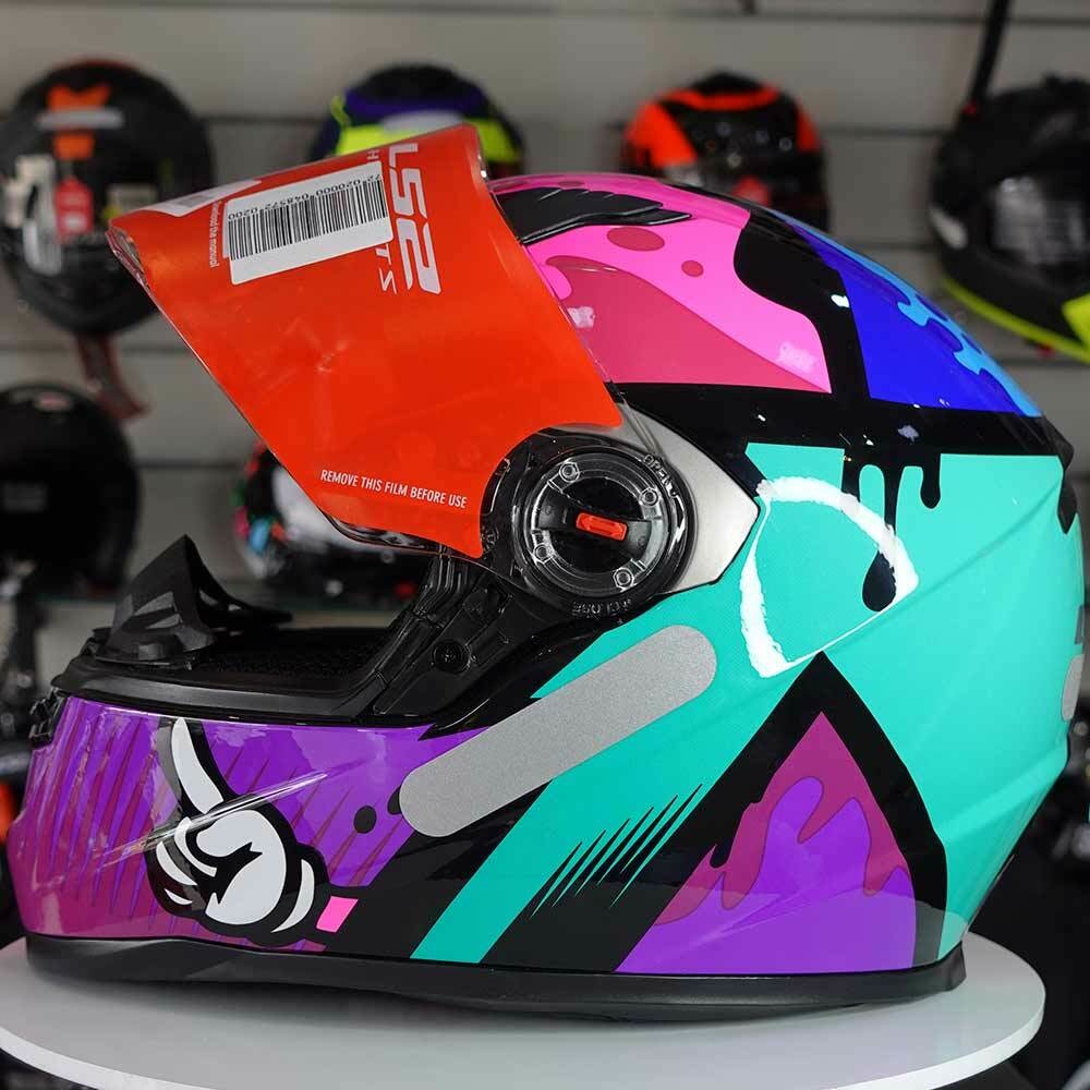 Capacete LS2 FF358 Masterpiece Turquoise | Shopee Brasil