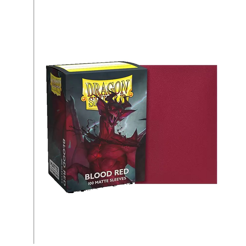 Sleeves Dragon Shields Standart Blood Red Magic e Pokemon | Shopee Brasil