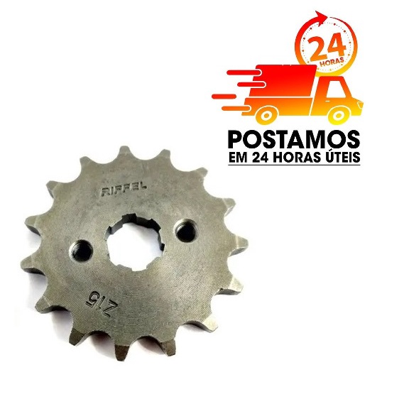 Pinhão De Aço 15 Dentes - Honda C100 Biz (Smartfox) | Shopee Brasil