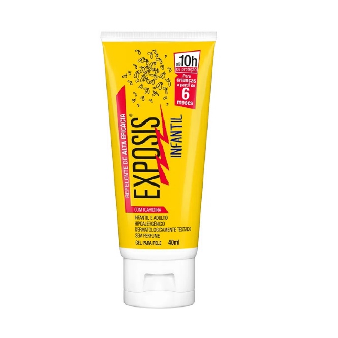 Repelente Infantil Exposis Em Gel - 100ml | Shopee Brasil