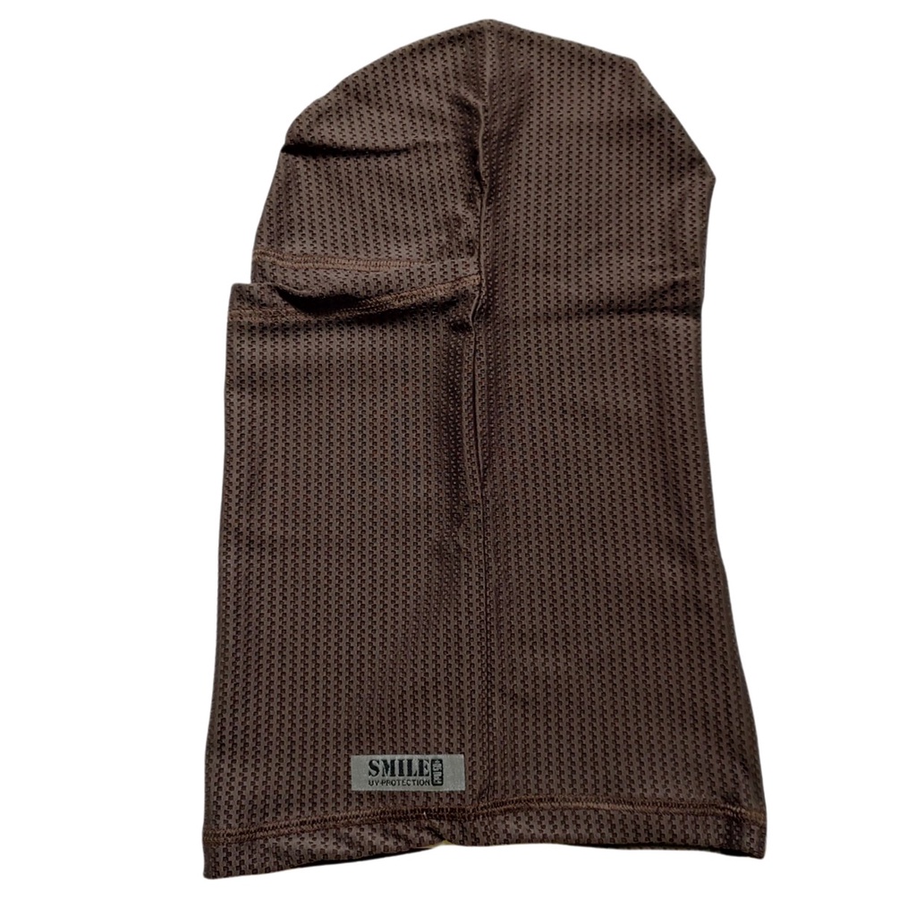 Balaclava Tática Militar SMILE Proteção UV+ MARROM | Shopee Brasil