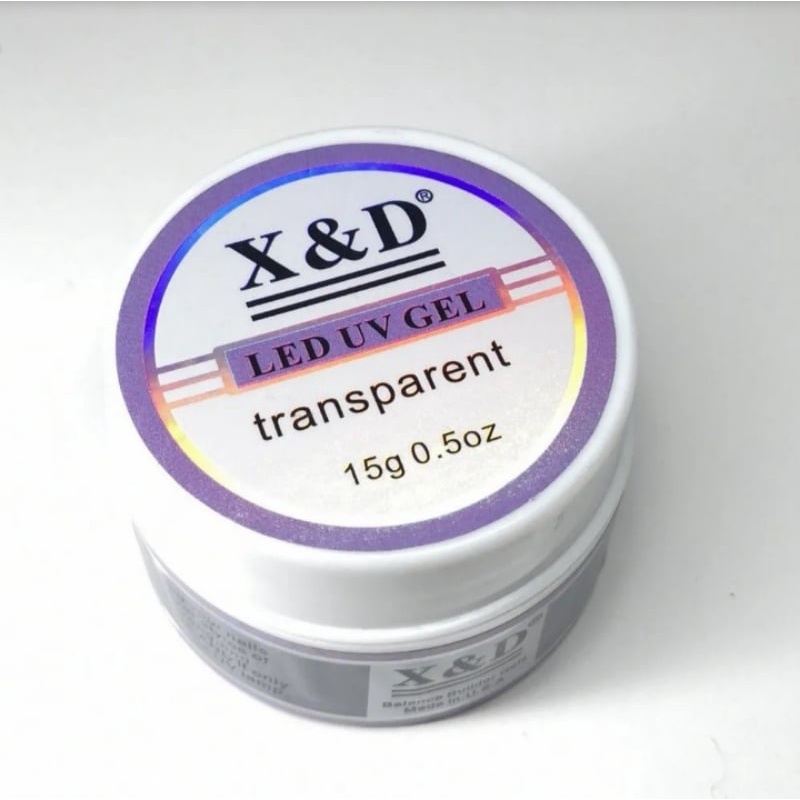 Gel XeD Transparente 15g LED/UV | Shopee Brasil