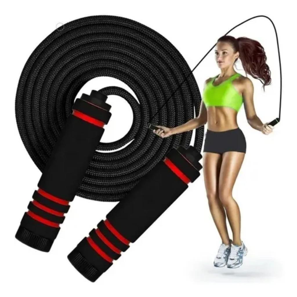 Corda De Pular Crossfit Mb Fit Jump Rope Pula Corda Treino Escolha a cor | Shopee Brasil