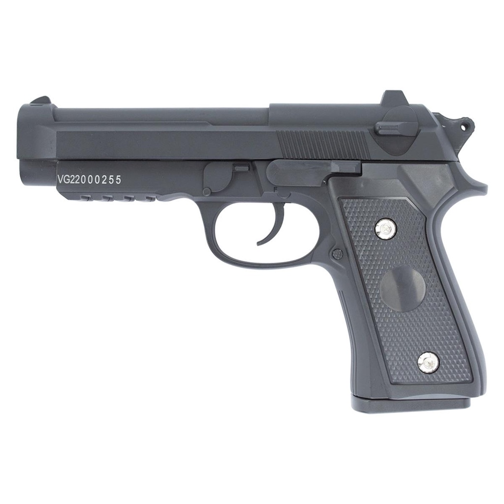 Pistola Airsoft Spring PT92 V22 Full Metal Vigor - Escorrega o Preço