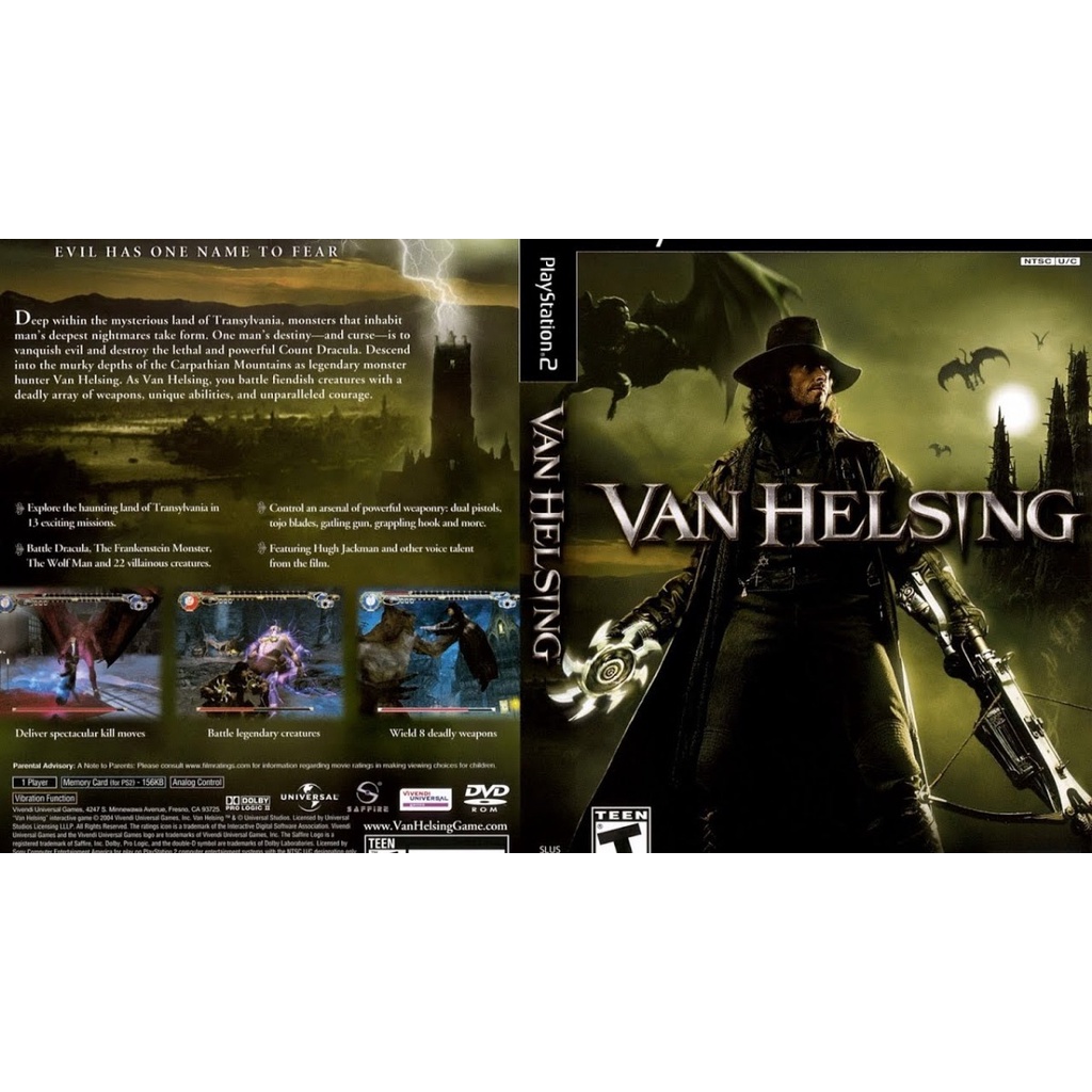 Jogo Van Helsing ps2 | Shopee Brasil